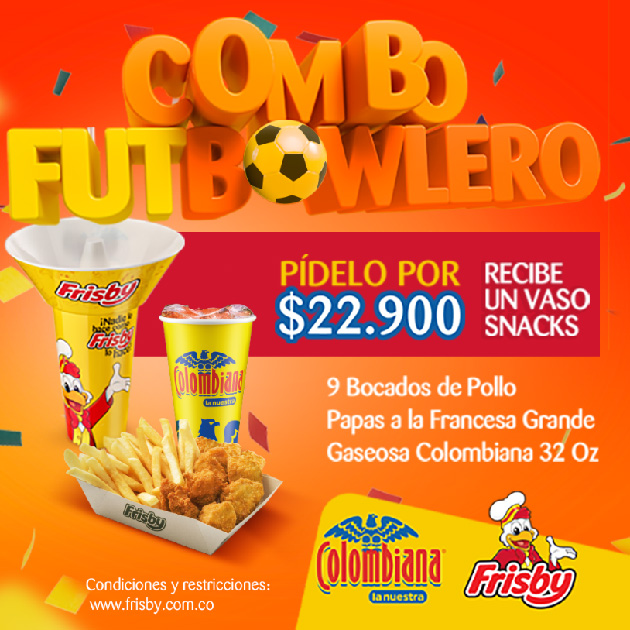 COMBO FUTBOWLERO | Centro Comercial Plaza Imperial - Un mundo junto a ...