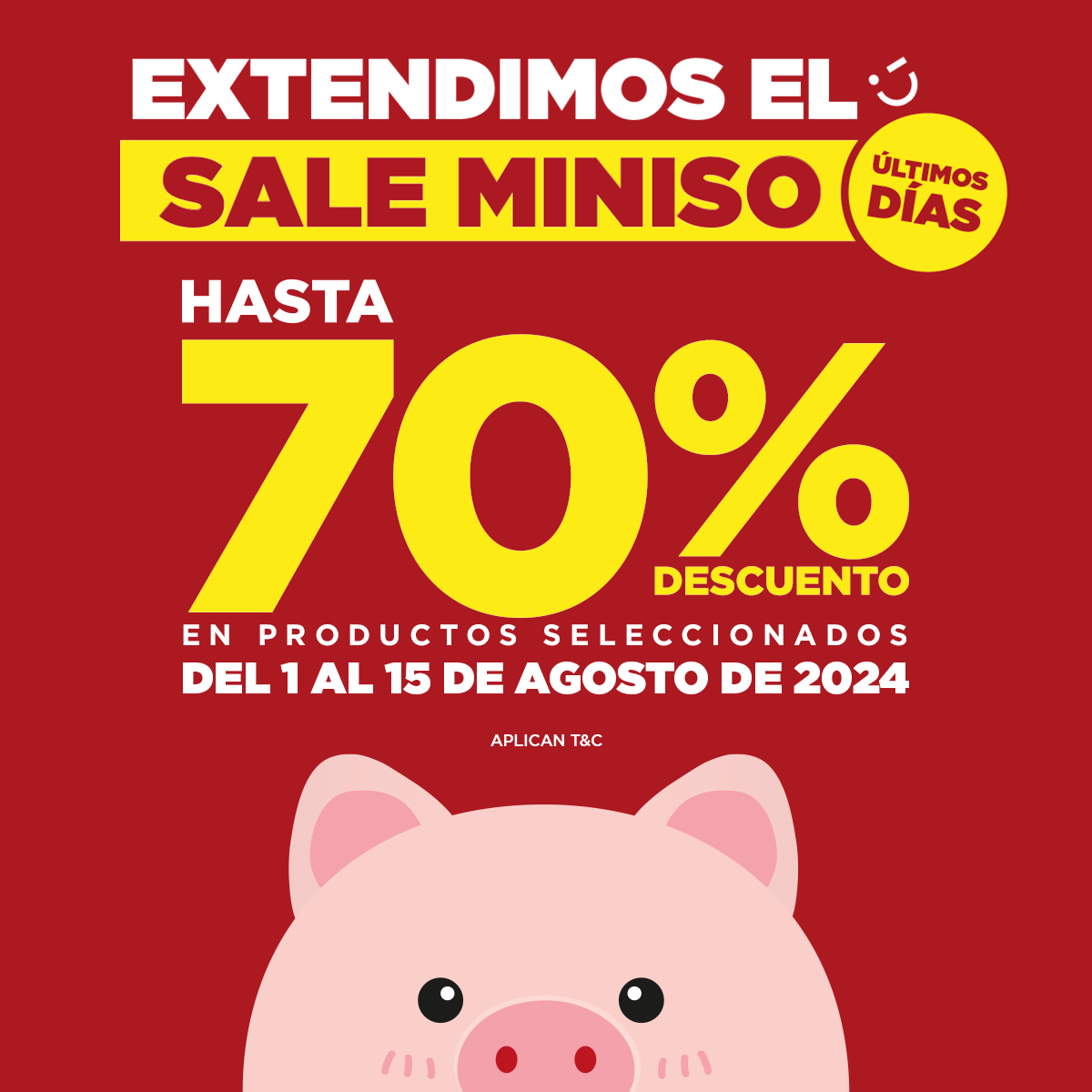 ¡ HASTA EL 70% EN MINISO ! | Centro Comercial Plaza Imperial - Un mundo ...