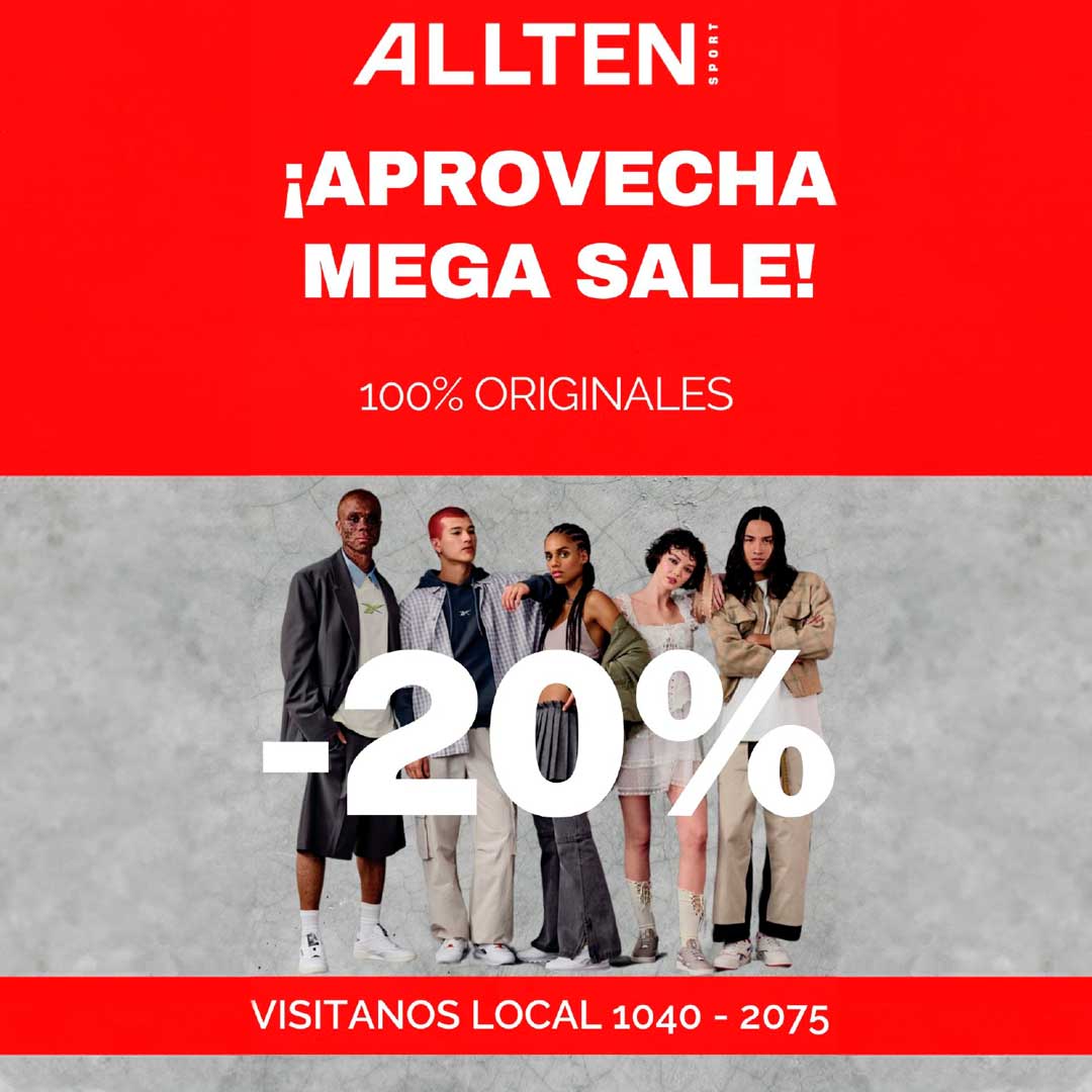 ¡ 20% EN ALLTEN ! | Centro Comercial Plaza Imperial - Un mundo junto a ...